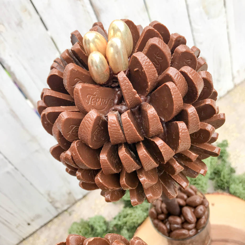 mini terry's chocolate orange tree by sweet trees | notonthehighstreet.com