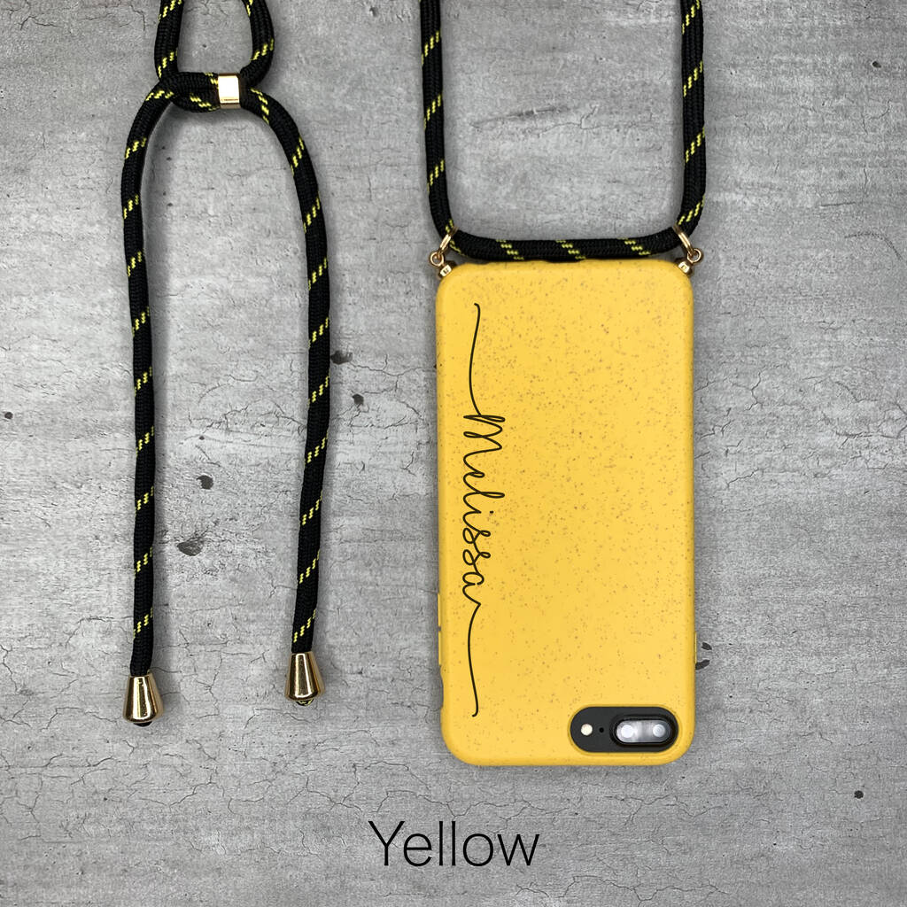 Personalised Eco Friendly Rope Case Cover For iPhone By ...