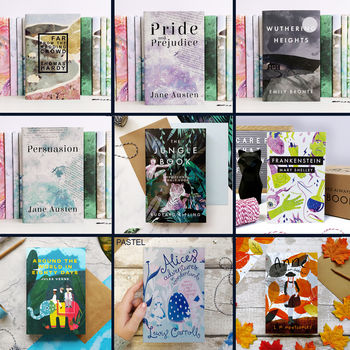 three literary classics with exclusive book cover by bookishly ...