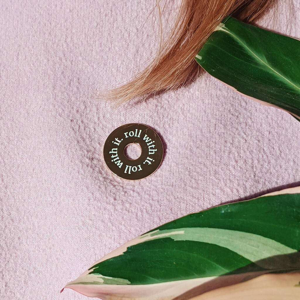 Roll With It Enamel Pin By Quinn's Pins | notonthehighstreet.com