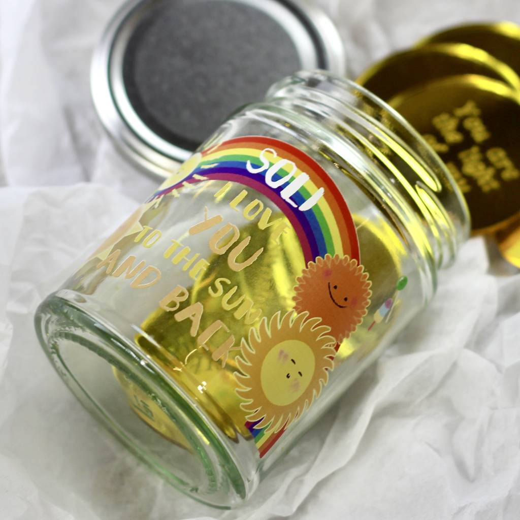 Personalised Message Sun Jar By BEEcycle | notonthehighstreet.com