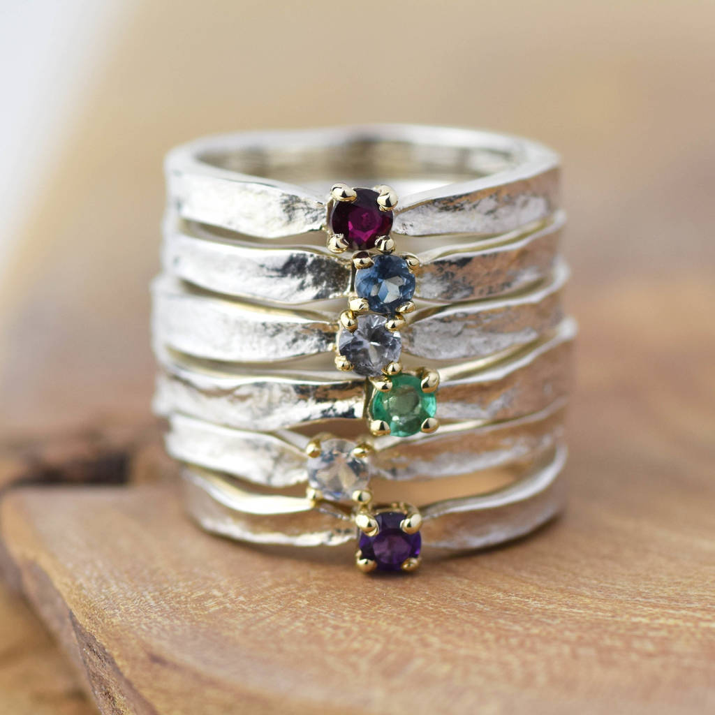 Thumbelina Designer Birthstone Ring By Alison Moore Designs ...