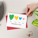 Personalised Hearts All Purpose Card By A Is For Alphabet ...
