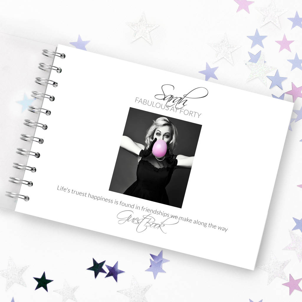 personalised birthday keepsake book by amanda hancocks ...