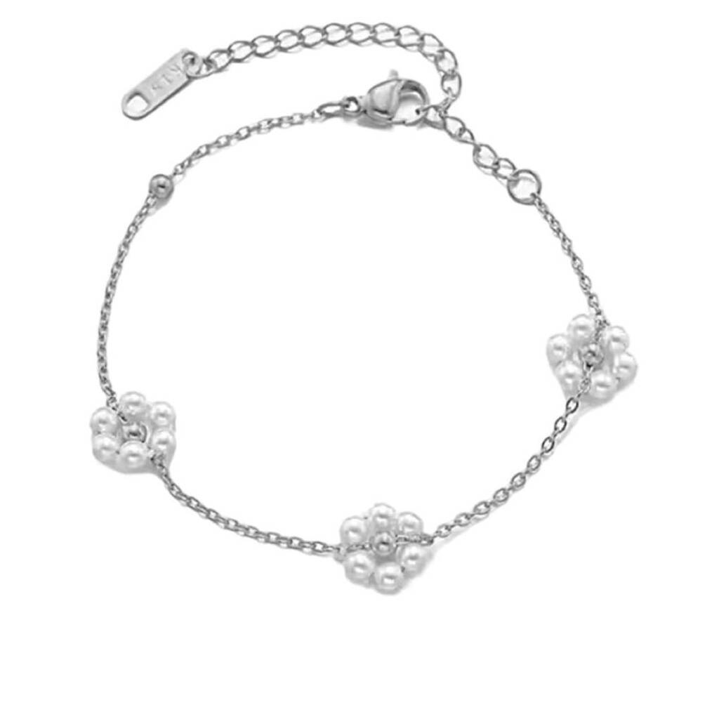 Triple Flower Bracelet By Binky Belle