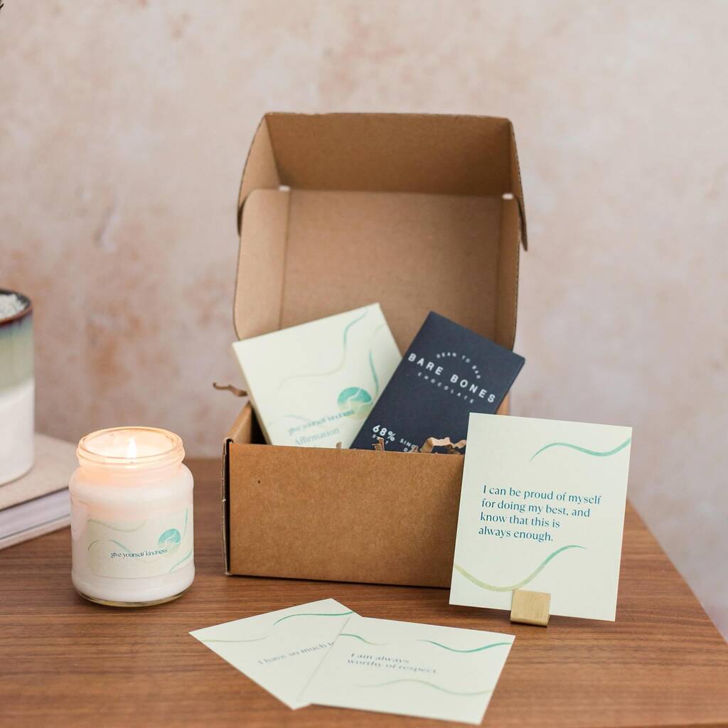 The Self Care And Affirmation Gift Box By Give Yourself Kindness