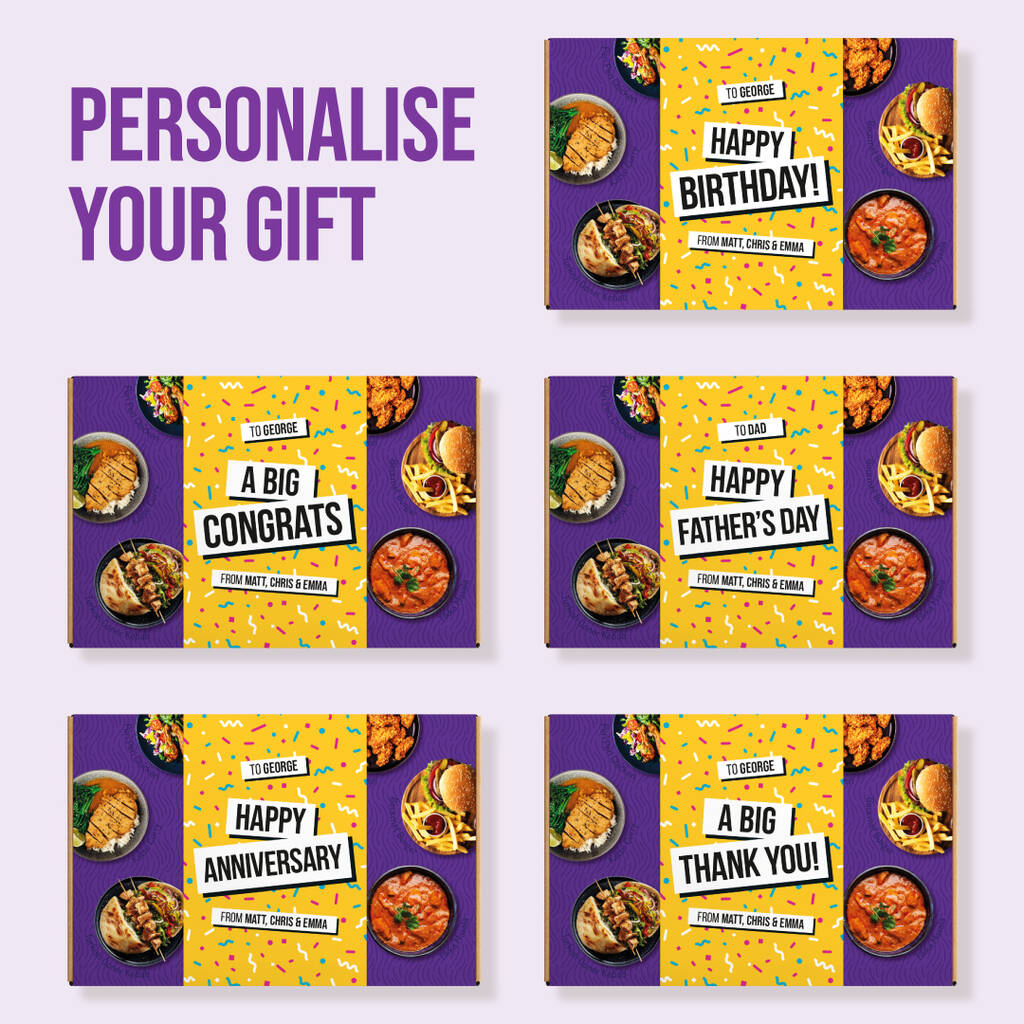 Fakeaway The Takeaway Recipe Kit Gift Box By Spicentice ...