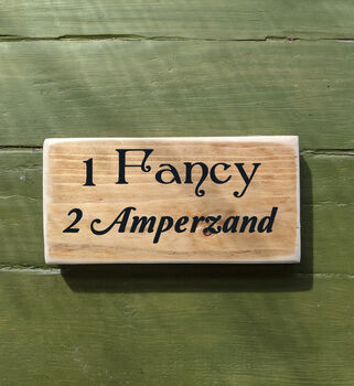 Personalised Stable Door Sign By Seagirl and Magpie ...