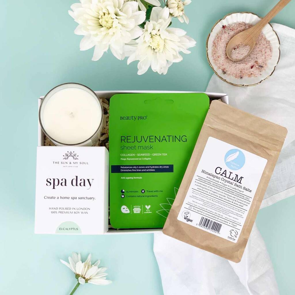 Spa Day Self Care Gift Box By The Sun & My Soul