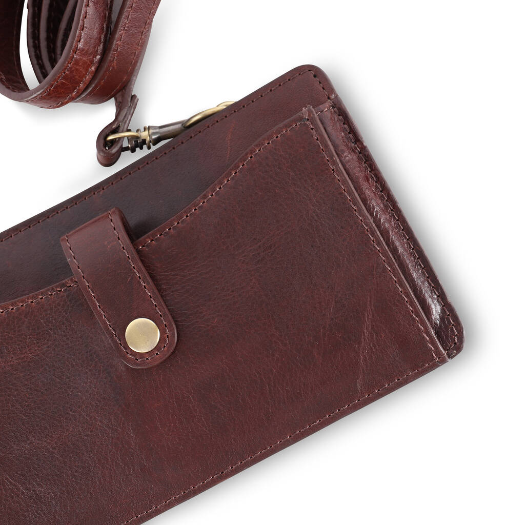 Leather Smartphone Crossbody Bag | Paul Smith