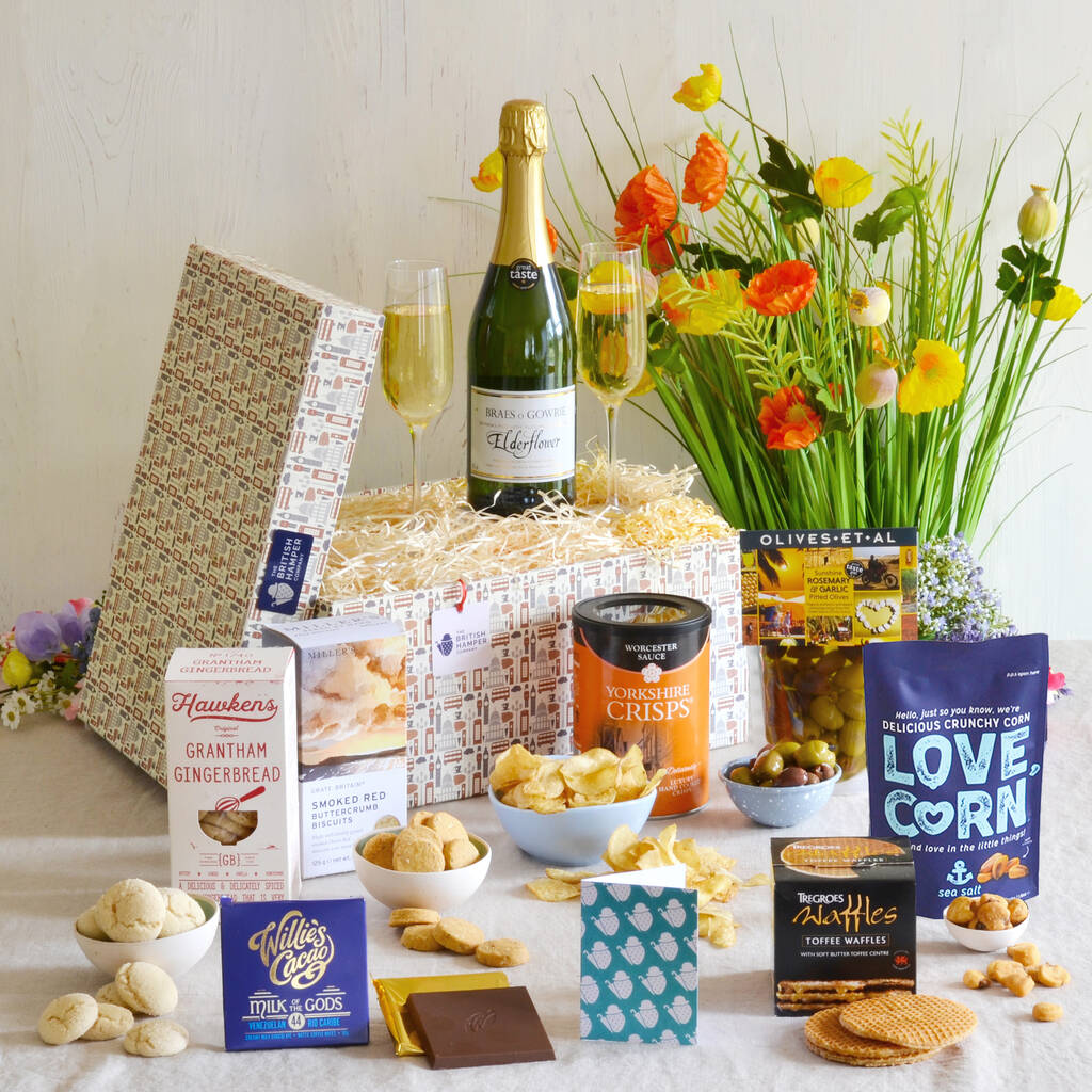 The Elderflower Delight Hamper By The British Hamper Company ...