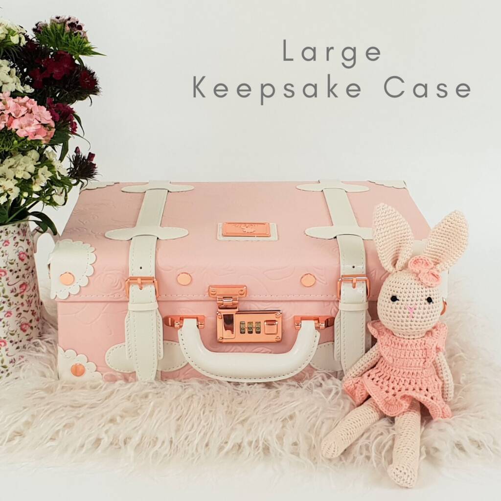 Vintage Style Baby Memory Keepsake Case By Natural Baby Box ...