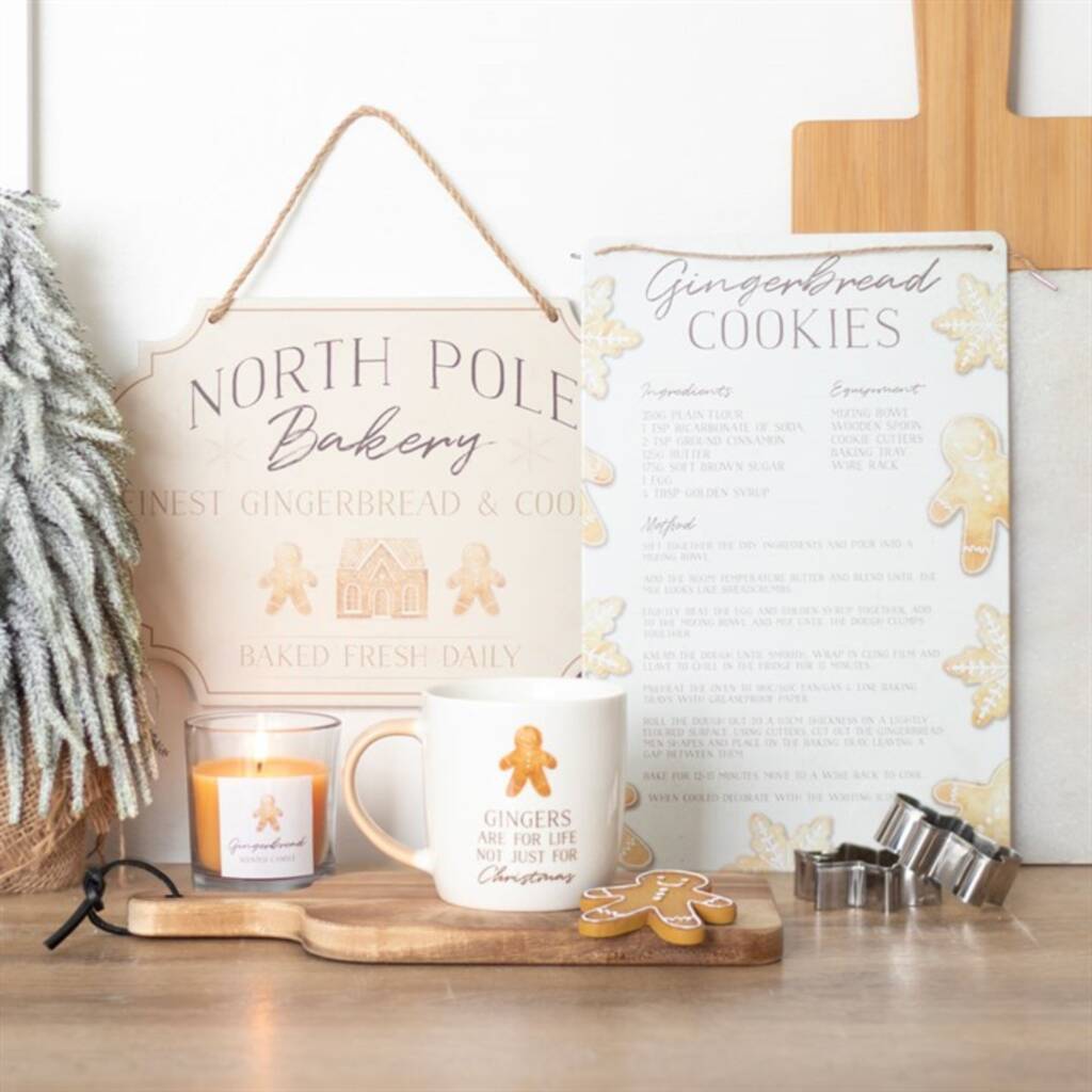 Gingerbread Cookie Sign By Grey Star Interiors