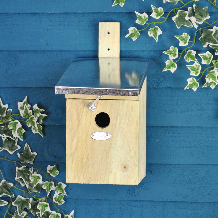 great tit nest bird box by garden selections | notonthehighstreet.com