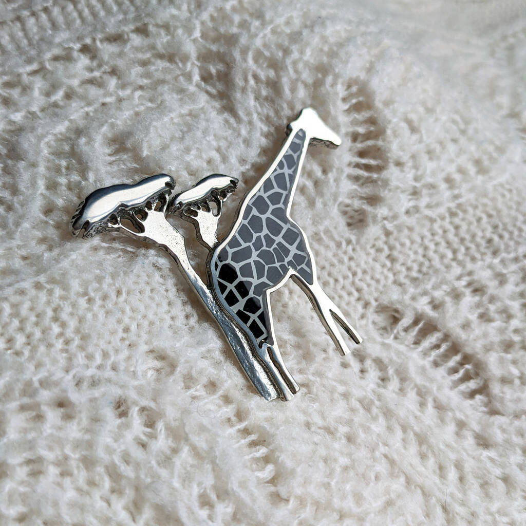 Giraffe Brooch By Very Beryl | notonthehighstreet.com