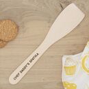 Personalised Wooden Spatula By Hot Dot Laser | notonthehighstreet.com