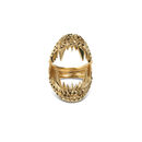 Vampire Bite Ring In Gold By Kasun London | notonthehighstreet.com