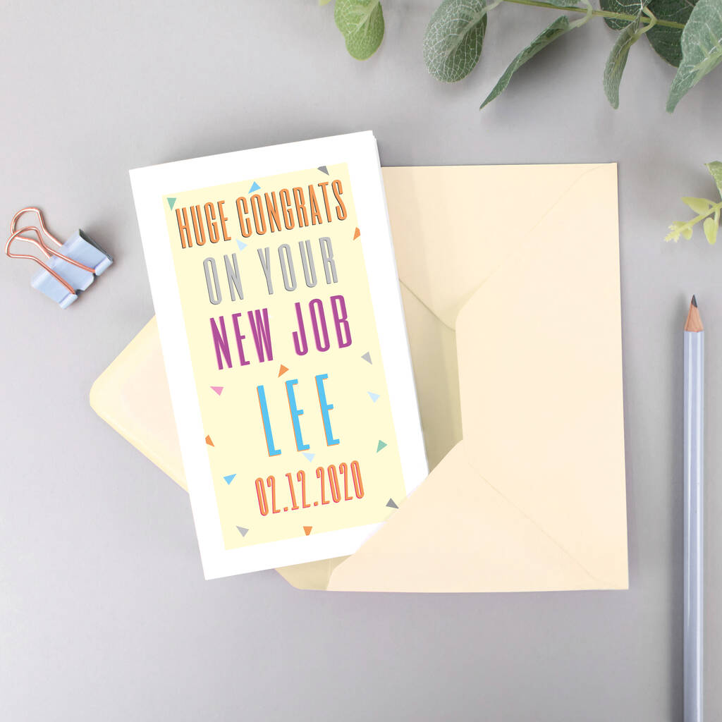 Congratulations Fold Out Banner Card By Coulson Macleod ...