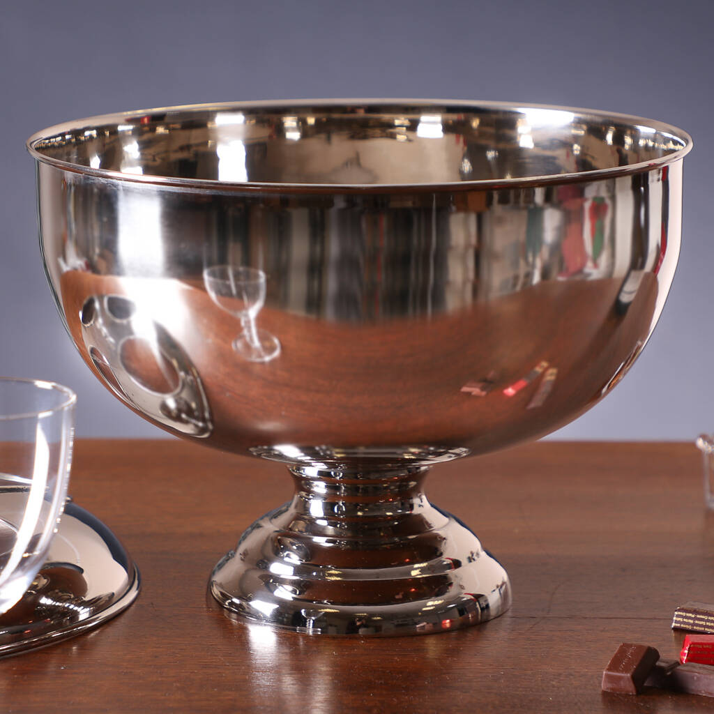 Luxury Antique Silver Champagne Cooler By Dibor | notonthehighstreet.com