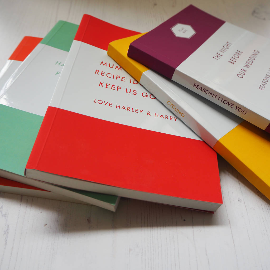 personalised 50th literary classics inspired notebook by & so they made ...