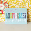 Happy Anniversary Mini Card By Kali Stileman Publishing ...