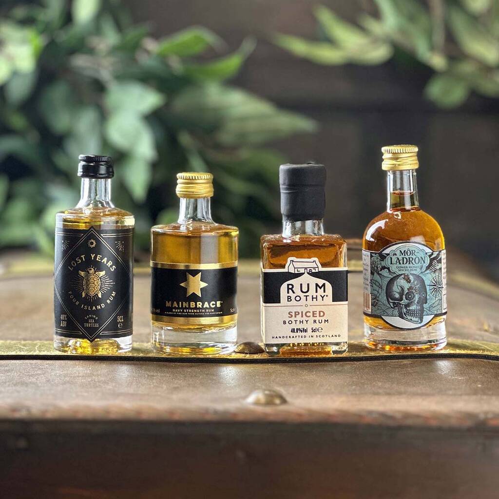 Award Winning Rum Taster Set Gift Box One By The Rum Company ...