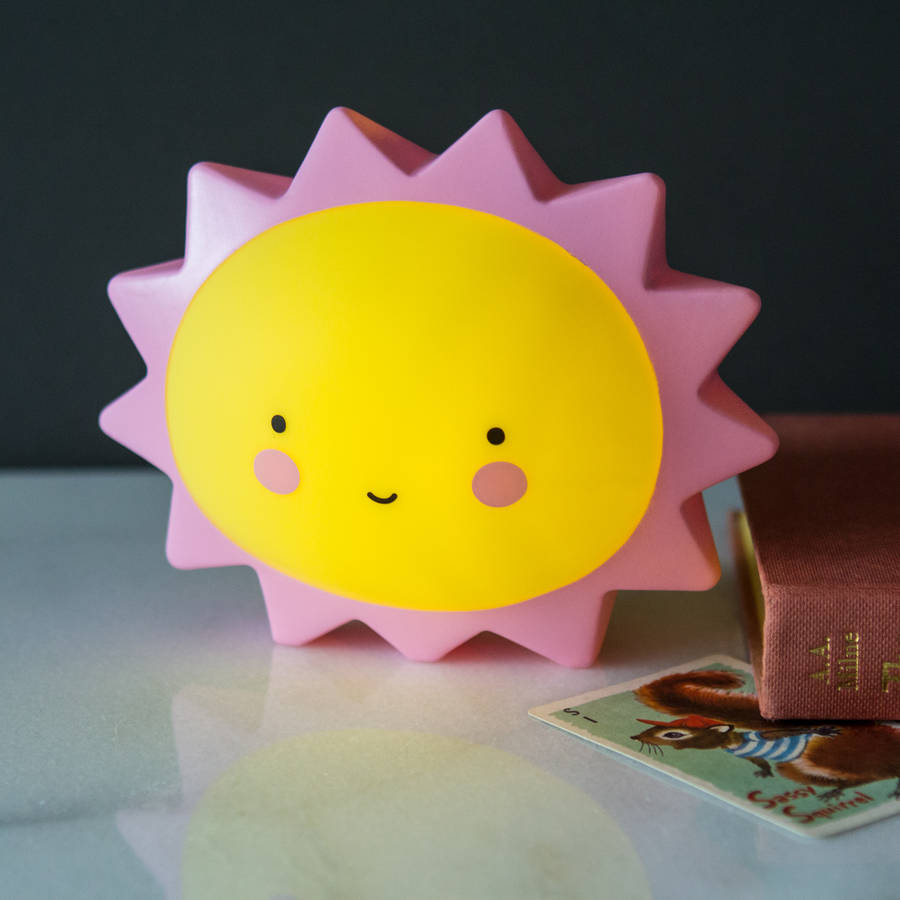 sun led night light by berylune | notonthehighstreet.com
