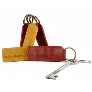 Reclaimed Fire Hose Key Ring By Elvis & Kresse