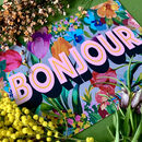 Giclée Fine Art 'bonjour' Print By Max Made Me Do It ...