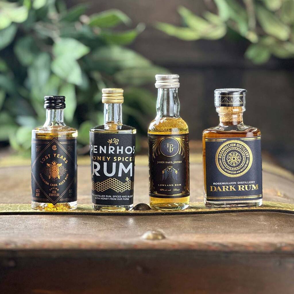 Premium Rum Taster Set Gift Box One By The Rum Company ...