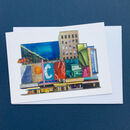 'times Square, New York' Greetings Card By Soodle Street ...