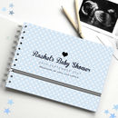 personalised baby shower book by amanda hancocks | notonthehighstreet.com