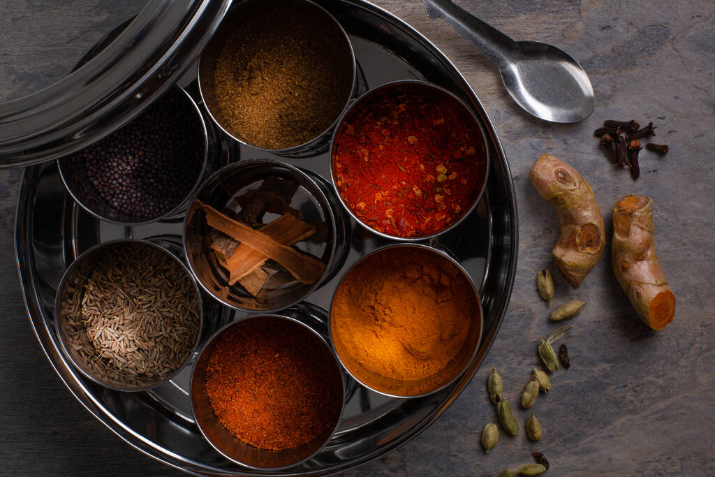 Indian Spice Tin With Nine Indian Spices By Spice Kitchen ...