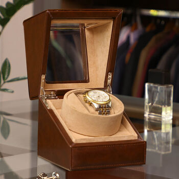 Personalised Large Luxury Watch Display Case By Dibor ...