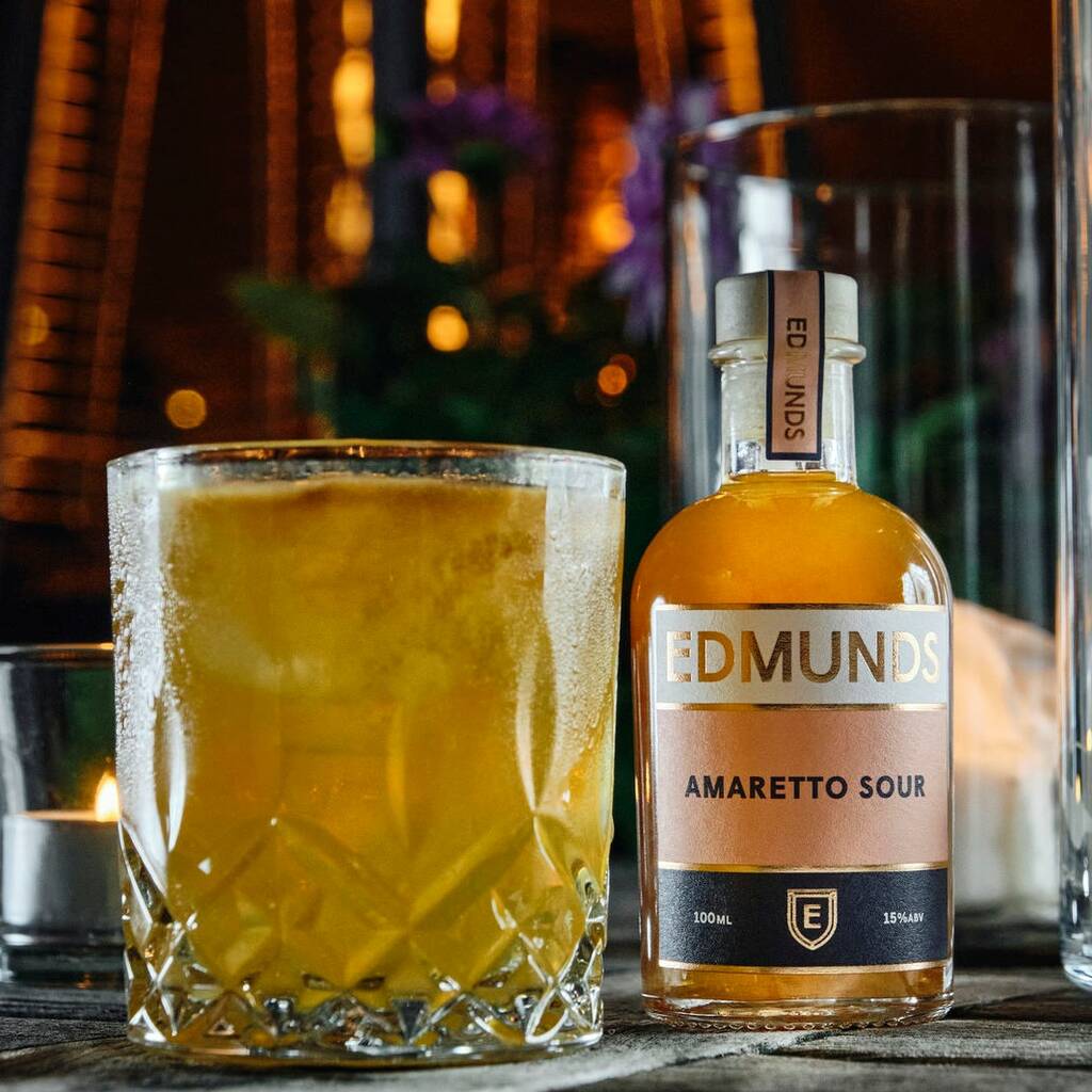 Amaretto Sour Handcrafted Bottled Cocktail By Edmunds Cocktails ...