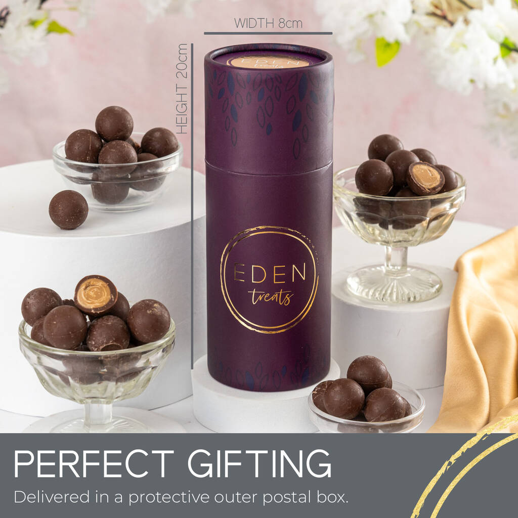 Happy Birthday Vegan Chocolate Truffle Letterbox Gift, 60th, 50th And ...