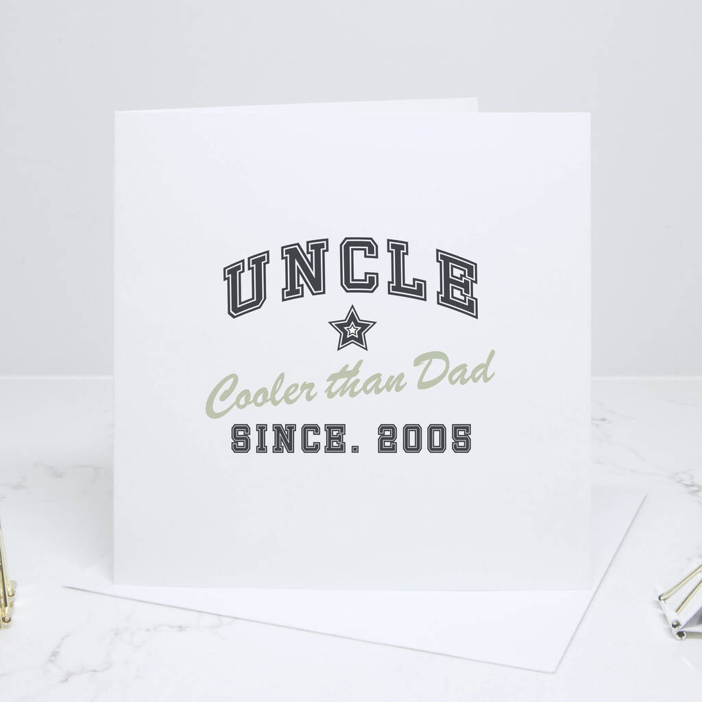 Uncle Father's Day Card By Slice of Pie Designs | notonthehighstreet.com