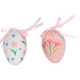 Set Of Twelve Ditsy Floral Easter Eggs By Ella James