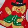 Personalised Christmas Gingerbread Man Stocking By KEEDD ...