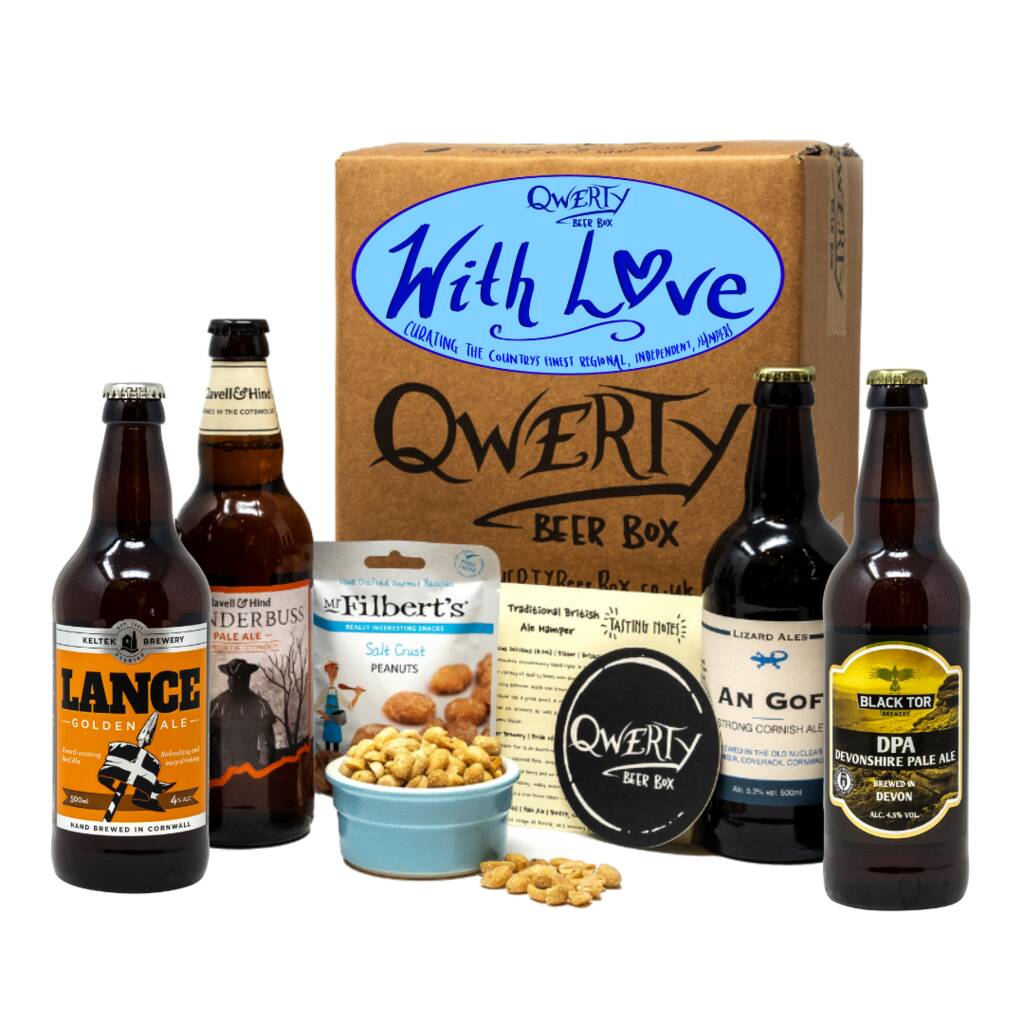 Real Ale Lover's Gift Hamper By QWERTY Beer Box | notonthehighstreet.com