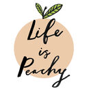 Life Is Peachy Art Print By Karin åkesson Design | notonthehighstreet.com