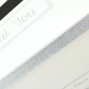 Personalised Silver Sparkle Wedding Post Box By Dreams To Reality ...