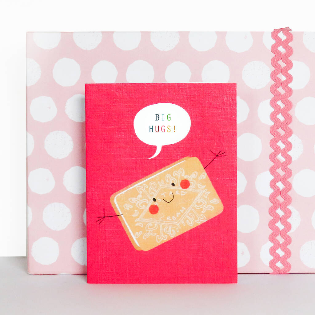 Mini Custard Cream Card By Kali Stileman Publishing
