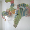 Felt Animal Head Wall Mounts By Karrie Barron | notonthehighstreet.com