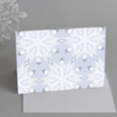 Snowflake Christmas Cards By Designed By Ruth | notonthehighstreet.com