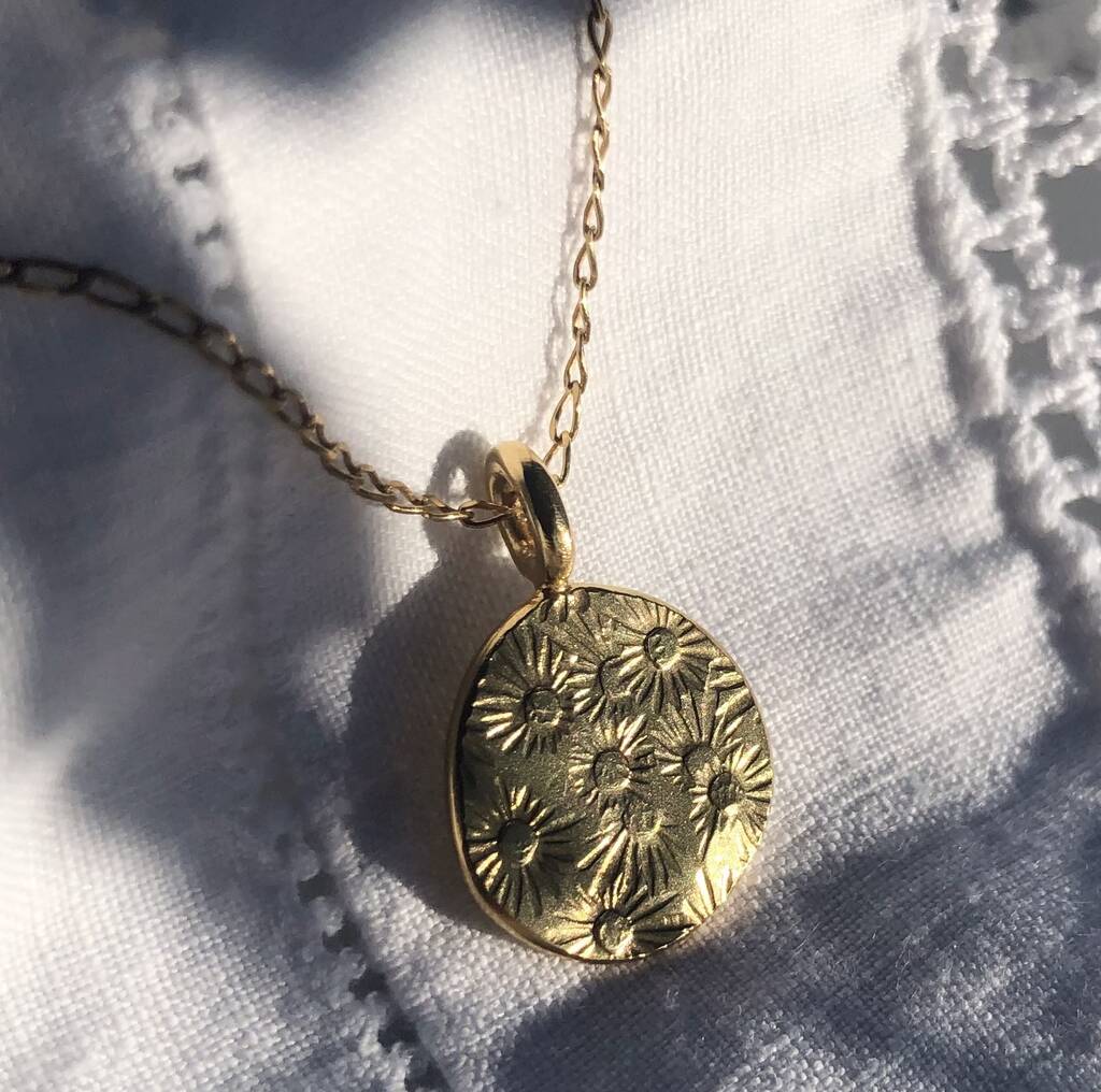 Sunbeam Coin Pendant By Louise Ineson Jewellery | notonthehighstreet.com