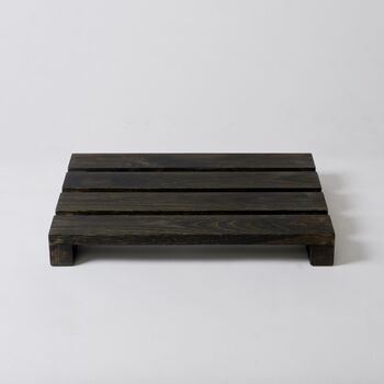 Solid Dark Oak Contemporary Duck Board By Lime Lace ...