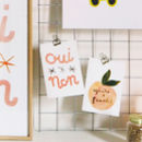 Oui, Non French Valentine's Card By Annie Dornan Smith Design ...