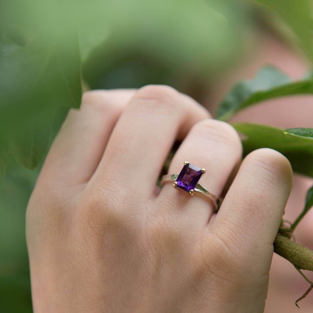 Amethyst ring designs store