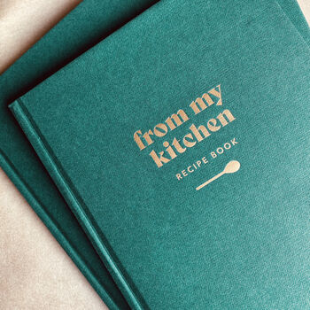 Personalised Recipe Journal By Betterday Studio | notonthehighstreet.com